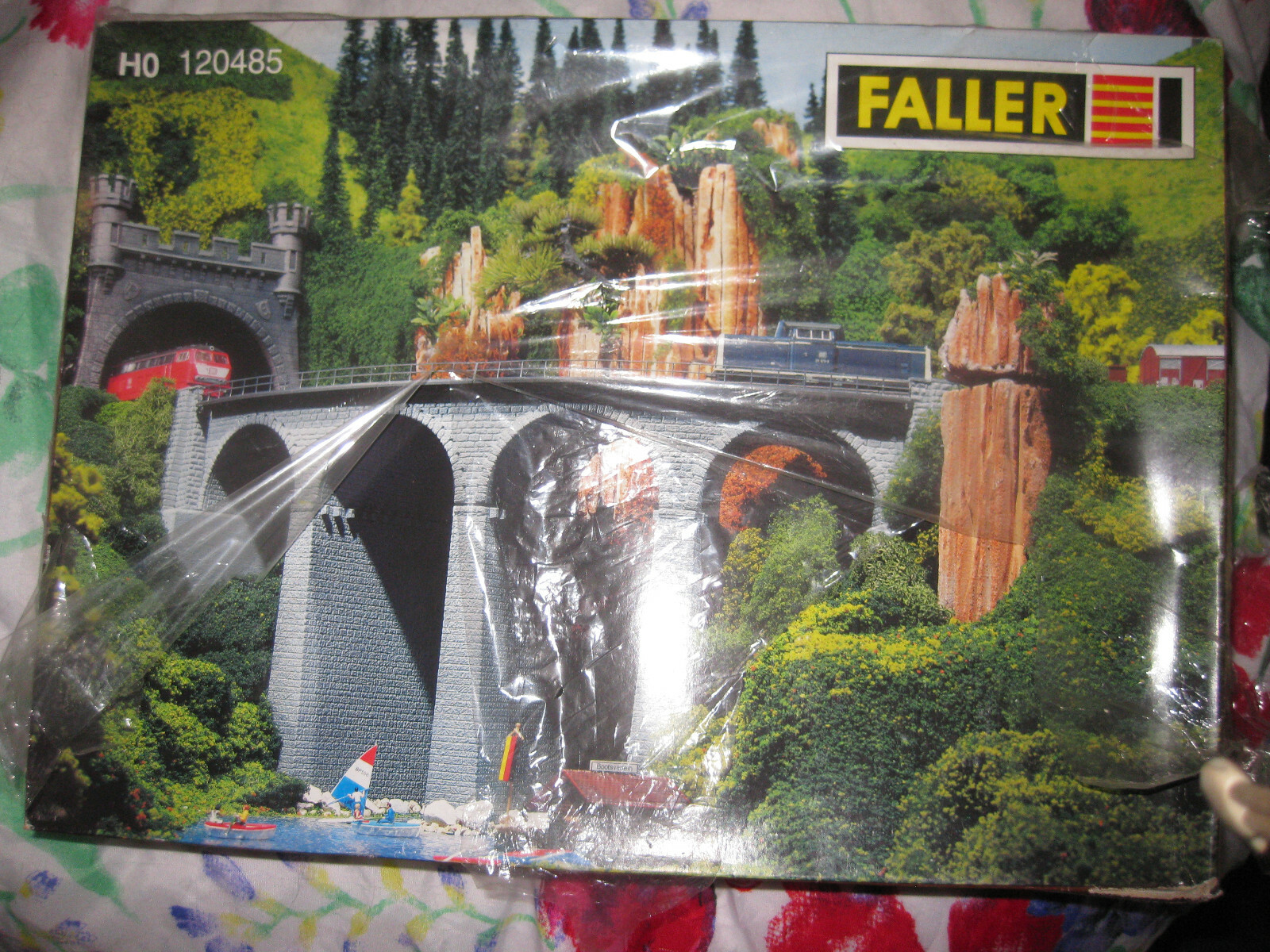 TWIN TRACK OO /HO faller bridge viaduct ho scale 120485 | eBay UK