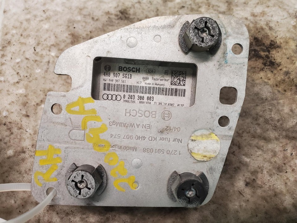 AUDI AUDI A8 Camera/Projector radar unit, (front bumper mounted), R. 11 ...