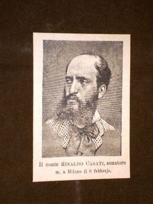 Senatore Conte Rinaldo Casati di Milano | eBay