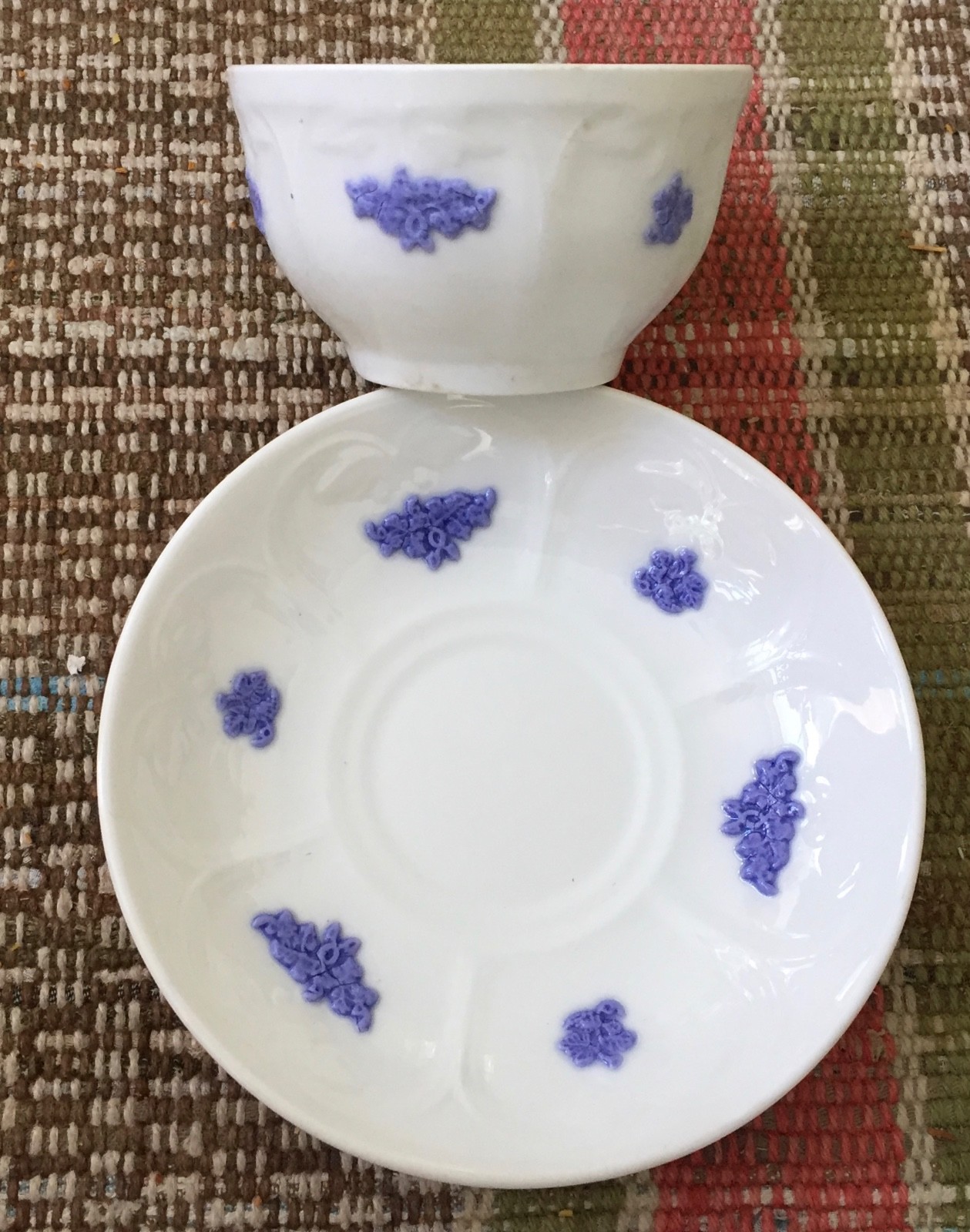 Adderley Ware China Blue Chelsea Sprig Porcelain Coffee or Tea Cup ...