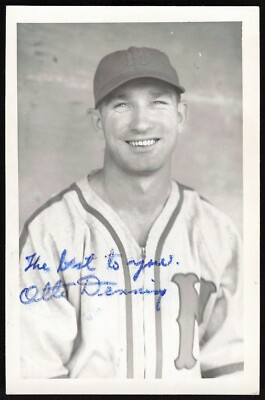 OTTO DENNING (Minneapolis) -Real Photo Postcard RPPC *AUTOGRAPHED* d ...
