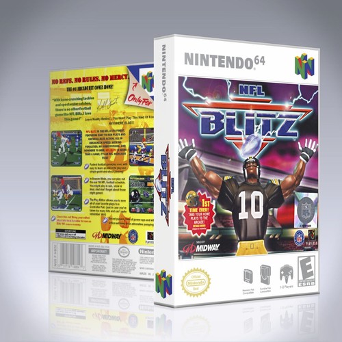 Nintendo 64 Case - NO GAME - NFL Blitz | eBay
