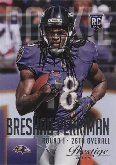 2015 Panini Prestige - Rookie Breshad Perriman #211 Pro Uniform (RC ...