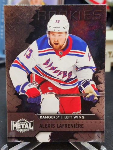 Alexis Lafreniere 2020-21 NHL Metal Universe Skybox Rookies Card(191 ...