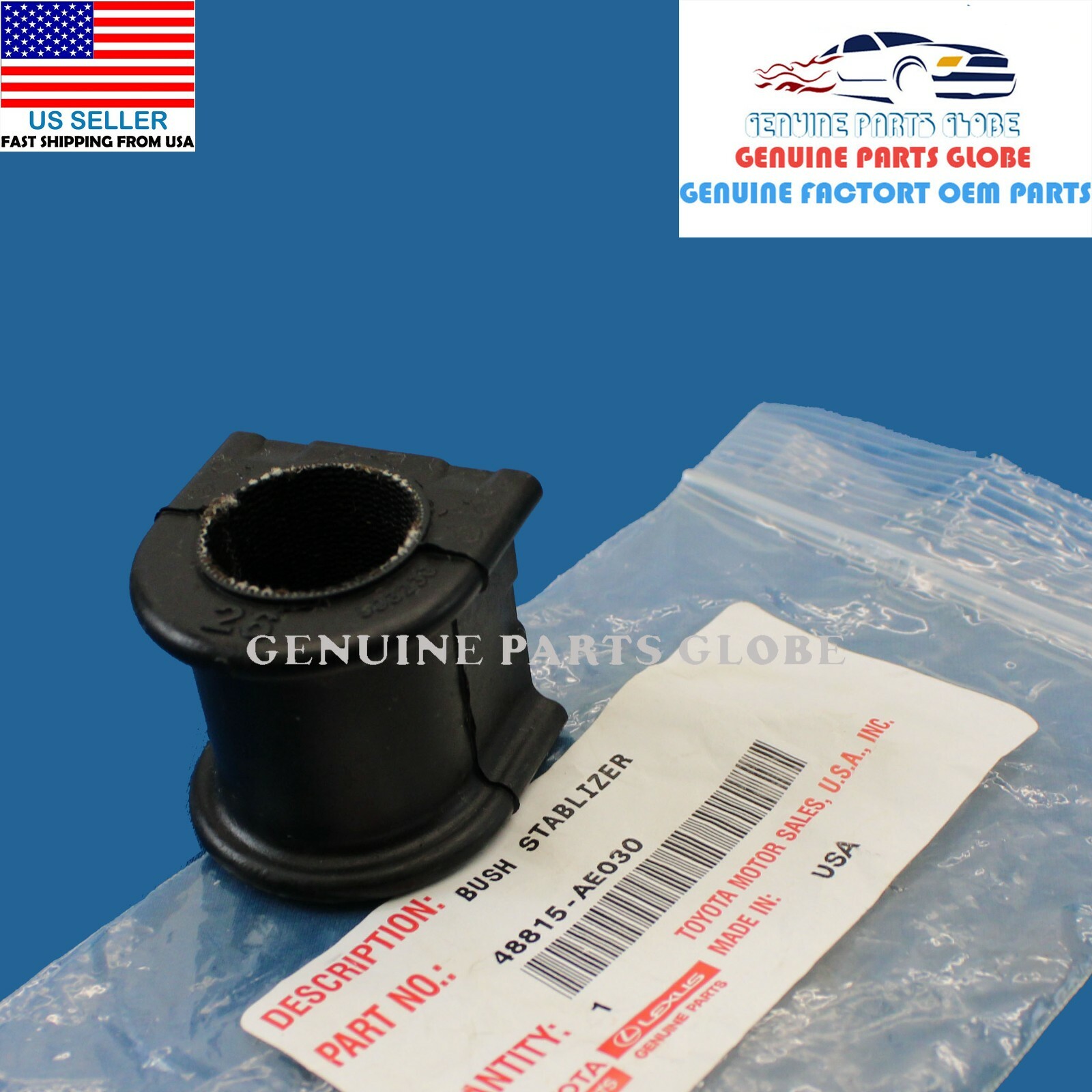 GENUINE TOYOTA SIENNA HIGHLANDER RX350 FRONT STABILIZER BAR BUSH SET ...