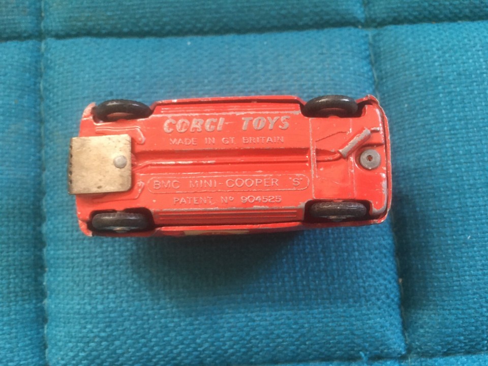 Corgi 333 BMC Mini Cooper S Sun International RAC Rally 1966 diecast ...