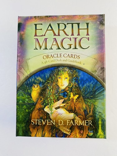 Earth Magic Oracle Cards 48-Card Deck and Guidebook by Steven D. Farmer ...