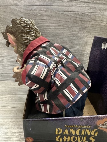 Gemmy Halloween CLAP FOR THE WOLFMAN Animated Singing Dancing Figure ...