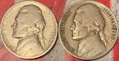 1938-S 1939-D KEY DATES JEFFERSON NICKELS FAST SHIPPING! | eBay