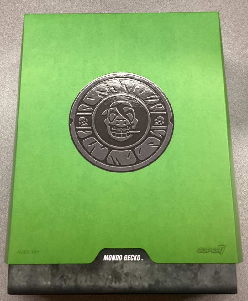 Super 7 - TMNT Teenage Mutant Ninja Turtles - Mondo Gecko - Displayed ...