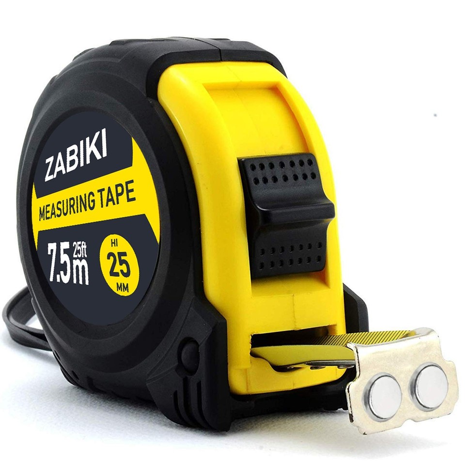 Measuring Tape Measure, 25 Ft Easy to Read Decimal Retractable Dual ...