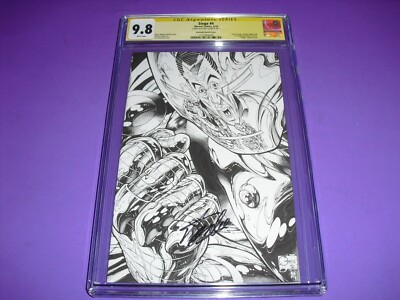 Siege #4 1:300 Quesada variant CGC SS 9.8 signed by Stan Lee 2010 ...