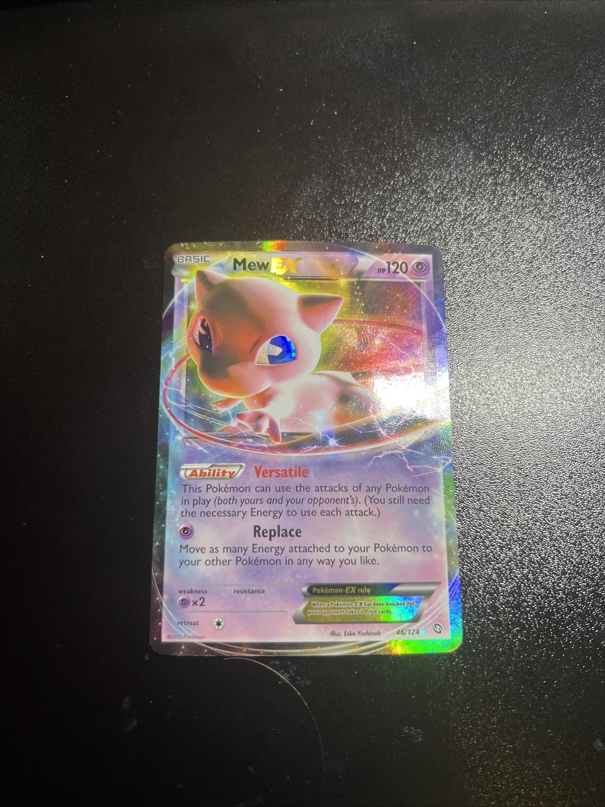 Mew-Ex 46/124 Ultra Rare Holo | eBay