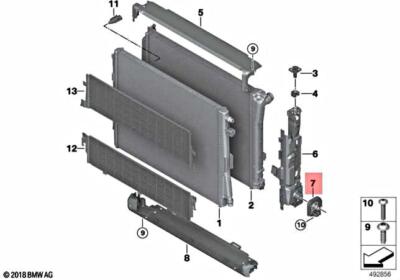 Genuine BMW M3 Z4 G20 G29 320i 1.6 330i 330iX Module Mounting Right ...