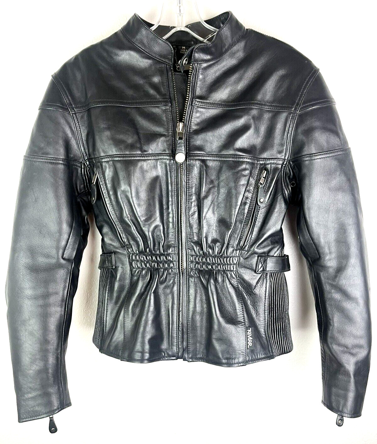 Xpert Womens Leather Motorcycle Jacket Body Armor 3M … - Gem