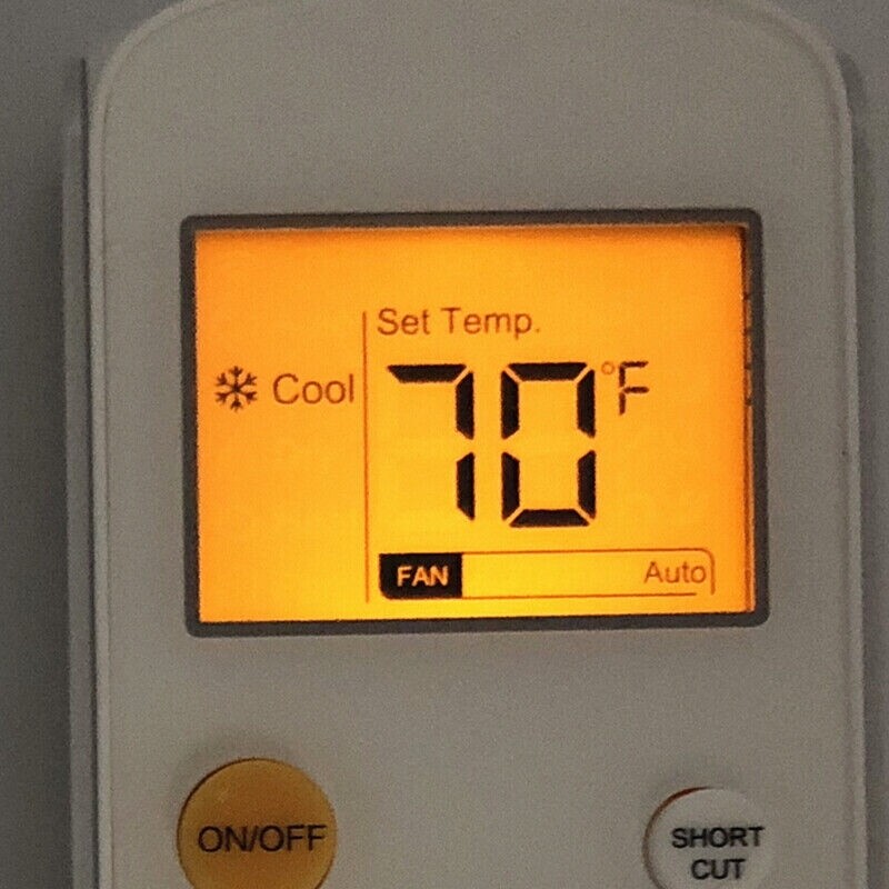 Remote Control RG57H(B)/BGEU1 Fits Midea Comfee Toshiba Air Conditioner ...