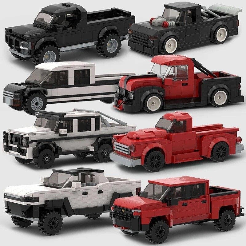 Lego Custom Trucks Lifted 700 Subscriber Custom Lego Truck Moc Contest