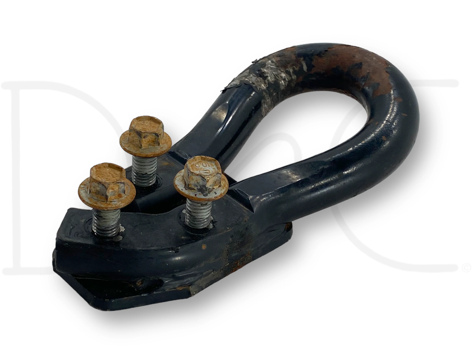 00-07 Ford F250 F350 Tow Hook Recovery Loop Black W/ Bolts 5C34-17A954 ...