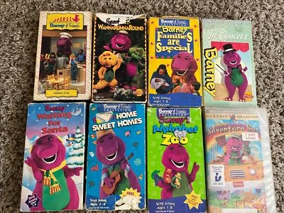 BARNEY VHS BUNDLE- Barney in Concert VHS | Grelly USA