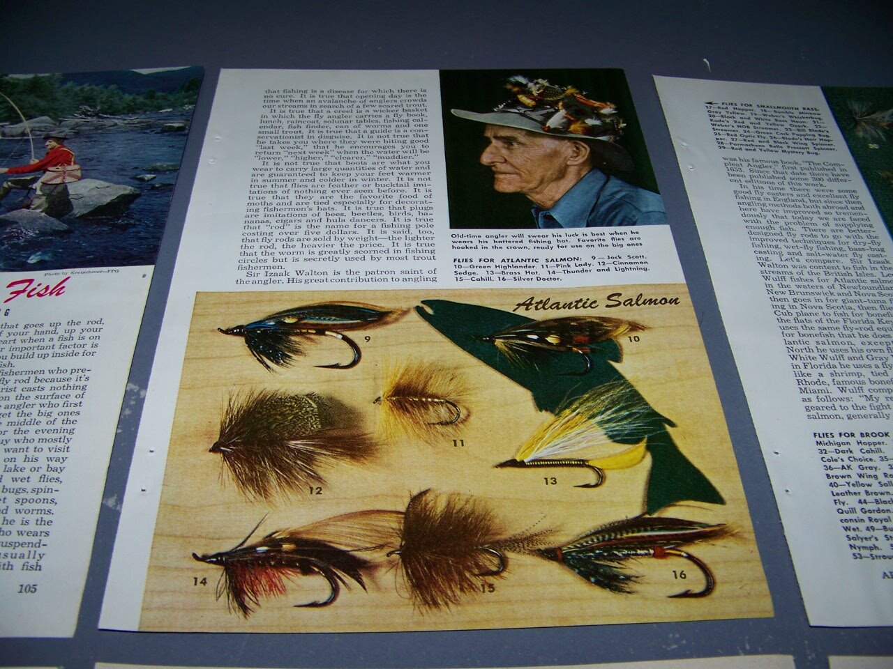 OLD 1949 FISHING LURES "HOW TO TEMPT A FISH" PART-1.PHOTOS/DETAILS ...