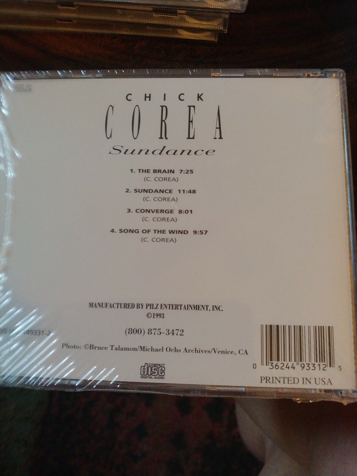 Chick Corea-Sundance Golden Legends Series CD NEW | eBay