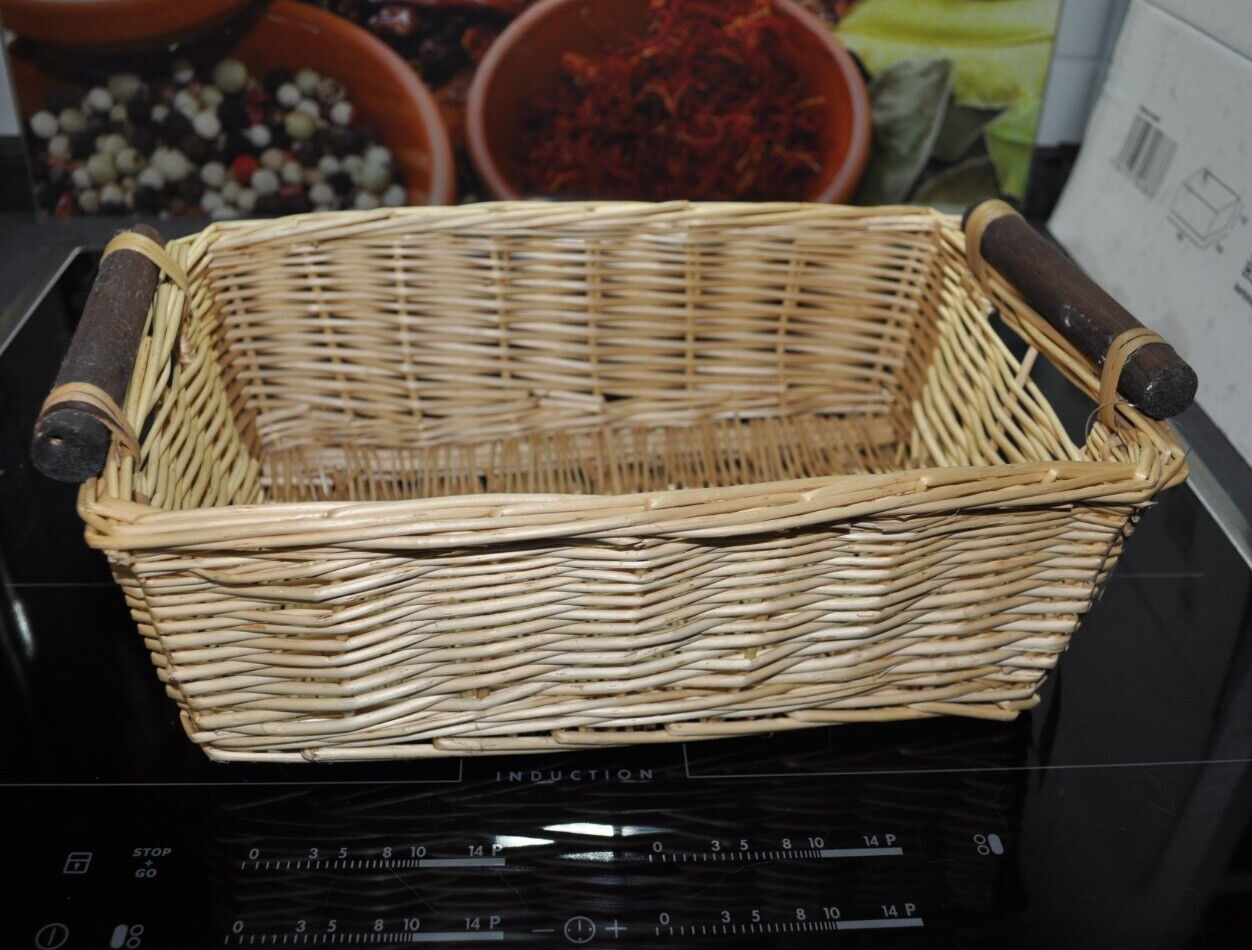 Brotkorb, Rattan, Bast, Atmungsaktiv, 31 x21 x 11 cm ohne OVP | eBay.de