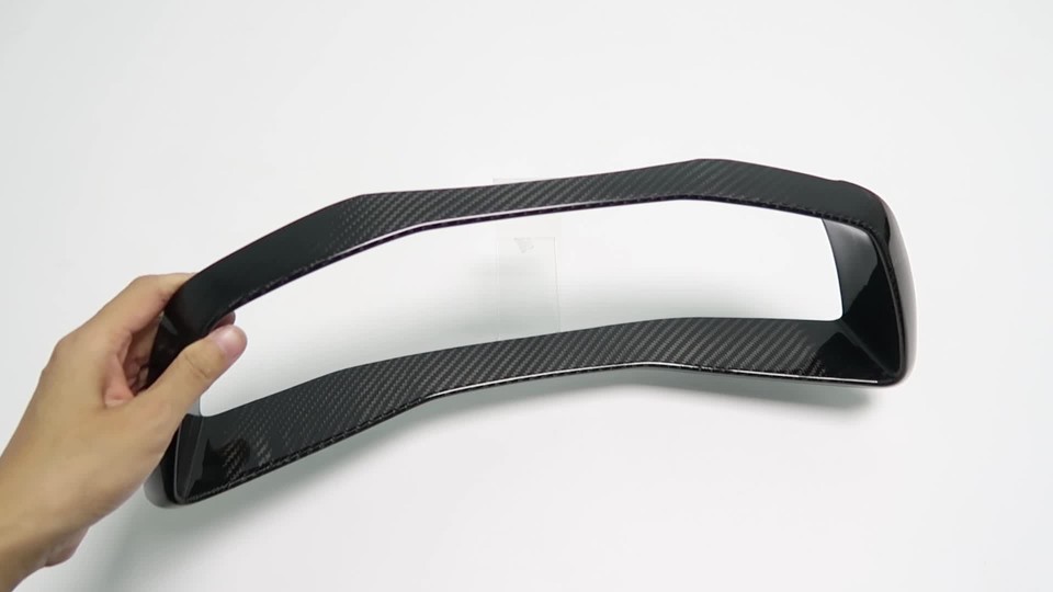 Carbon Speedometer Cluster Gauge Dash Trim For Corvette C8 Z06 Z51 ...