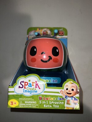 Spark Cocomelon 2-in-1 Spraying Bath Toy with LED Lights for Boys ...