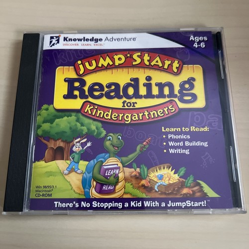 Jump Start READING for Kindergartners (CD-ROM) Ages 4-6 Knowledge ...