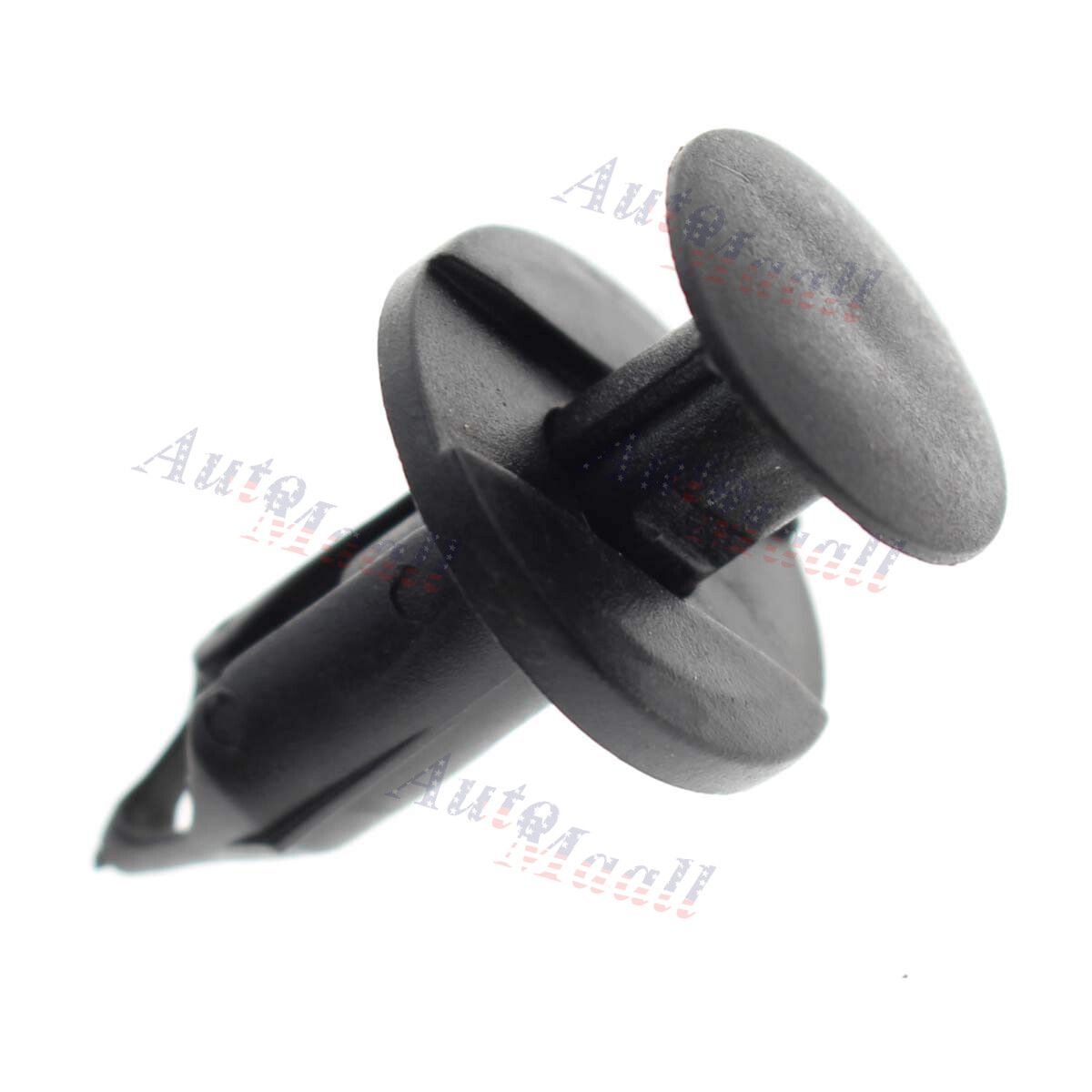 100pcs Nylon Push Type Retainer Clips for 8mm Hole GM 21030249 Chrysler ...