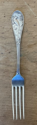 Vintage Tiffany & Co Audubon Sterling Silver Fork 8.25" | eBay