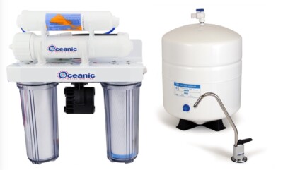 Oceanic Reverse Osmosis Drinking Water Filter System Permeate Pump 50 ...