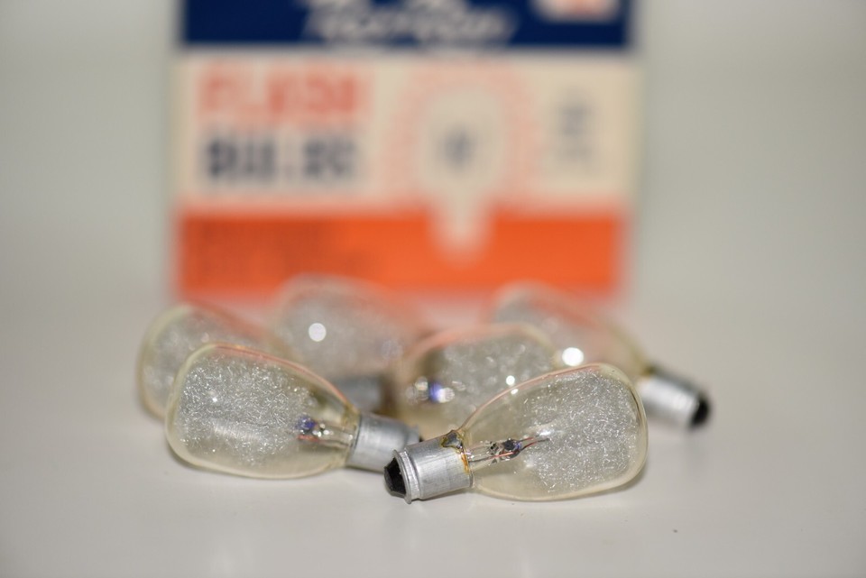 Vintage M-2 Flash Bulbs, Rex-Ray Clear Bulbs Very Rare, 12 Flash Bulbs ...