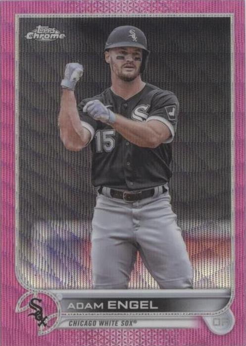 2022 Topps Chrome Update Series - Adam Engel #USC7 Pink Wave Refractor ...