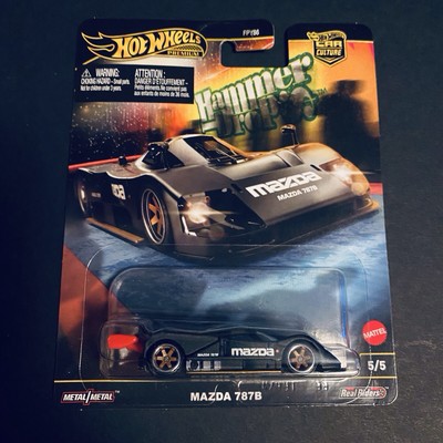 Hot Wheels Premium Car Culture 2025 Hammer Drop Mazda 787B Black #5/5 ...