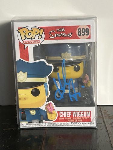 Hank Azaria The Simpsons Autograph Signed Chief Wiggum 899 Funko Pop ...