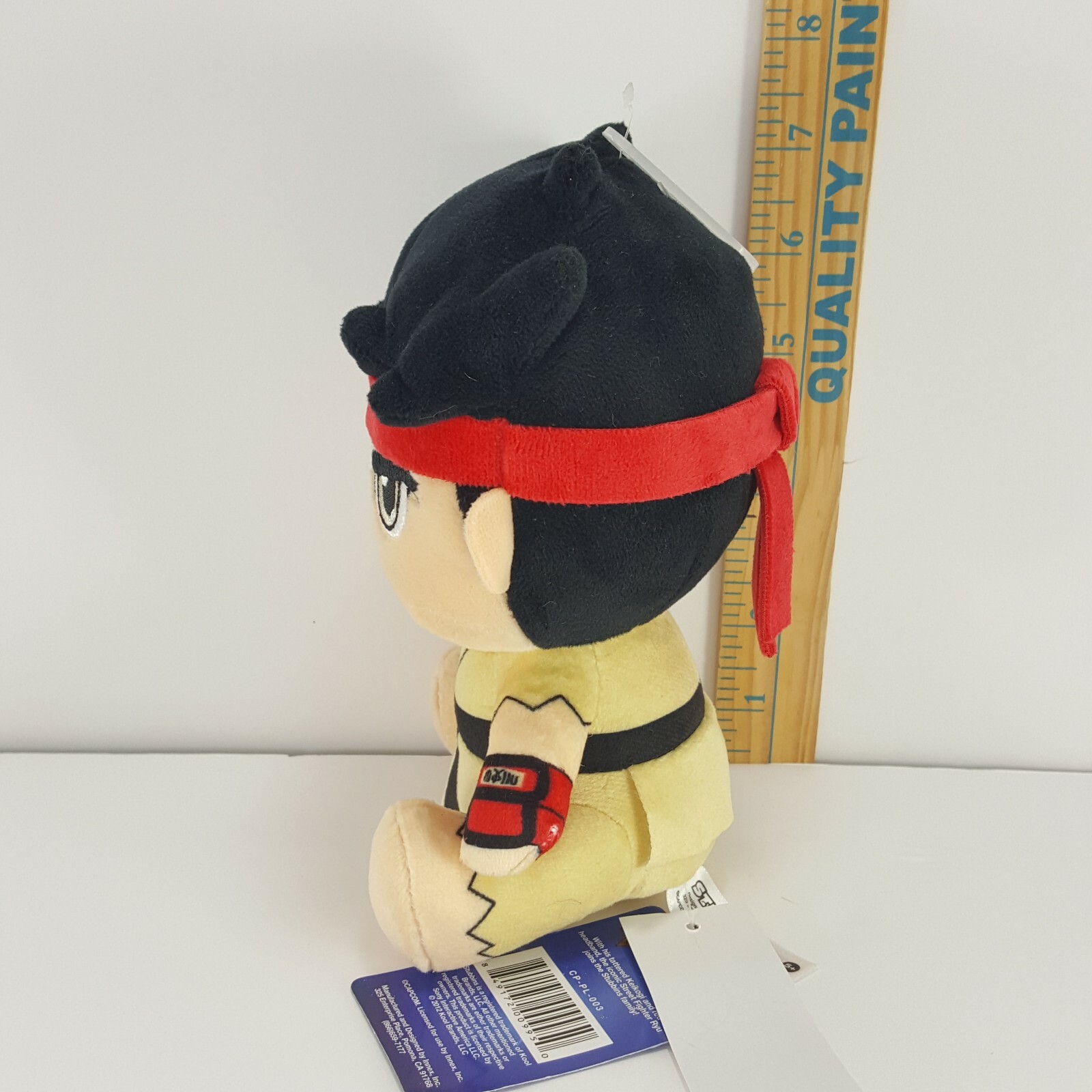 Ryu Stubbins Plush Capcom Licensed Plush Stuffed Street Fighter Series ...