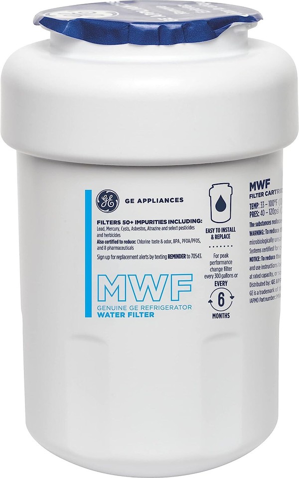 MWF Refrigerator Genuine OEM Water Filter WR97X10006, WR97X10018 ...