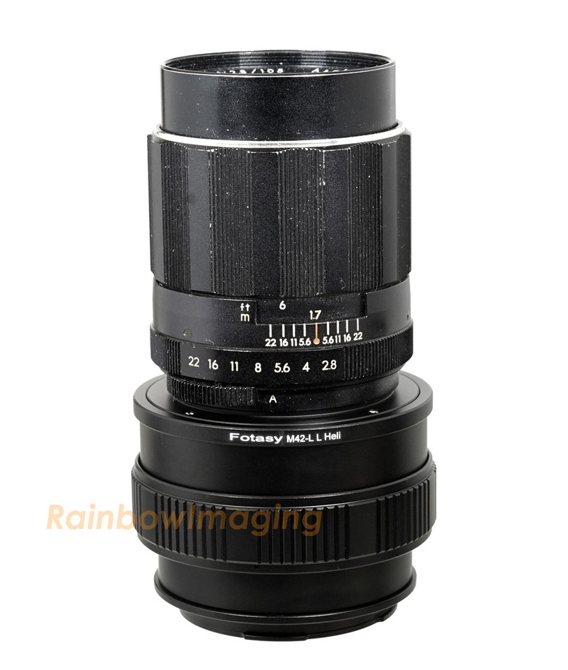 M42 42mm Screw Lens to Leica L Mount Sigma fp Adapter Macro Focusing ...