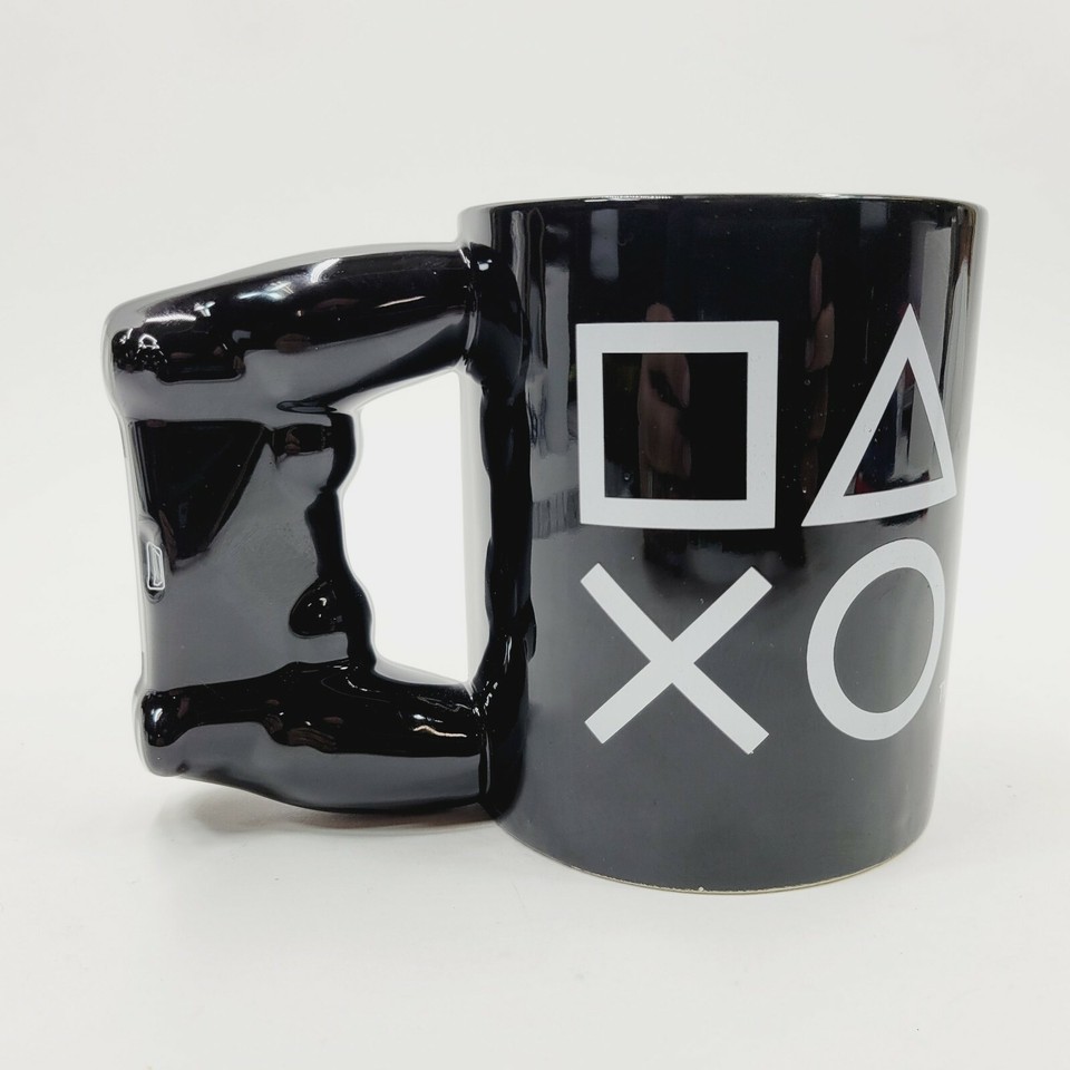 Playstation PS4 Mug Black Dualshock Controller 11oz NEW Official ...