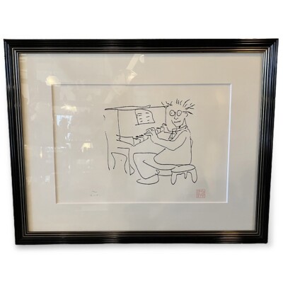 John Lennon "BORROWED TIME" Lithograph Edition 300 Autographed Framed ...