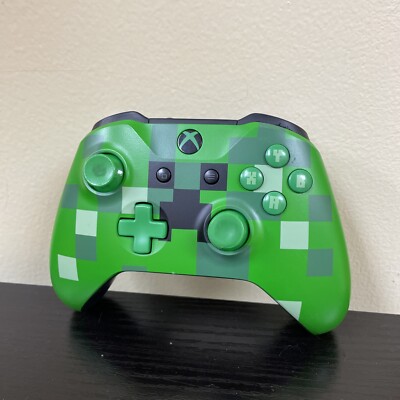 Xbox One Limited Edition Wireless Controller Minecraft Creeper ...