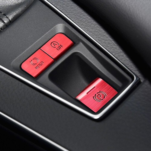 Red Aluminum Central Console Button Cover Trim For Toyota Avalon 2.0L ...