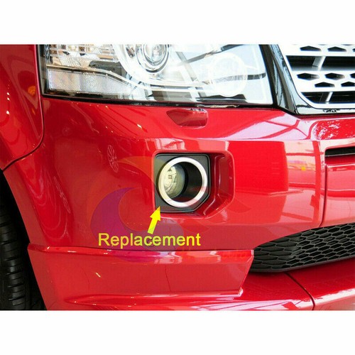 1 Pair Front Bumper Foglight Covers LR040784 For Land Rover LR2 L359 ...