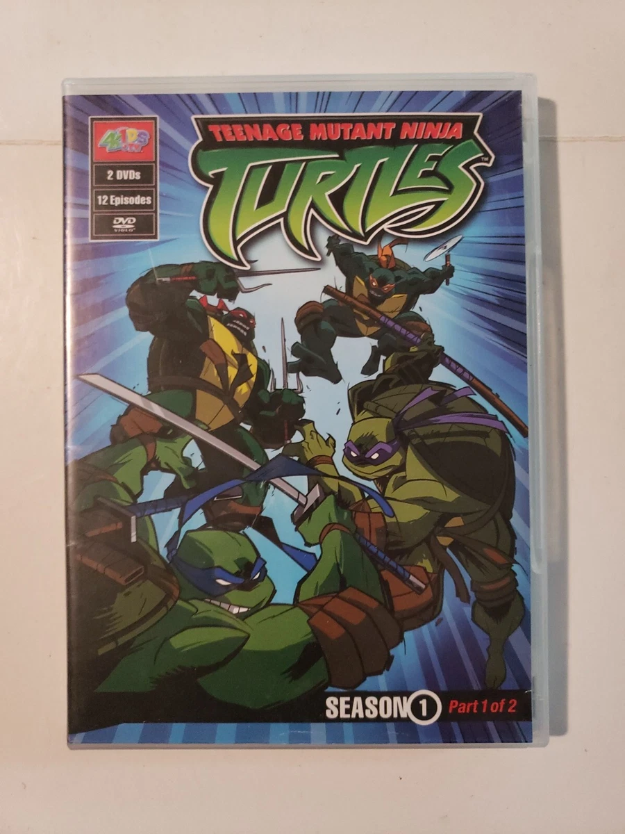 Teenage Mutant Ninja Turtles 2022 Dvd Cover