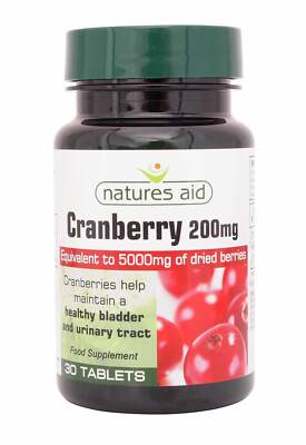 Cranberry 200mg (5000mg equiv) 30 Tabs-5 Pack | eBay UK