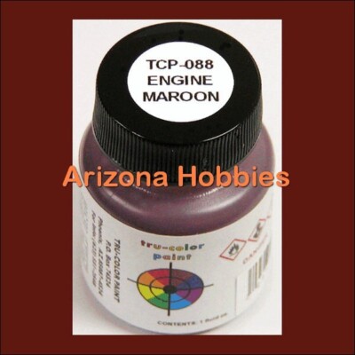 ENGINE MAROON 1 oz. bottle Tru-Color Paint (Airbrush-ready) | eBay