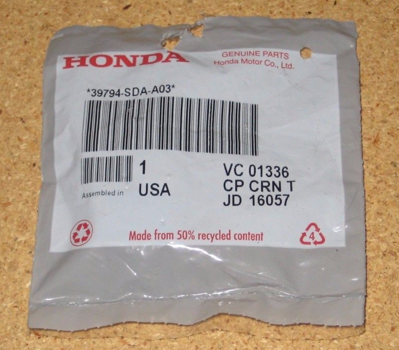 39794-SDA-A03 OEM HONDA ACURA POWER RELAY MICRO ISO OMRON AC CLUTCH ...