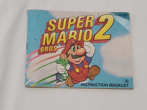 VINTAGE Super Mario Bros 2 Instruction Booklet Manual Nintendo NES | eBay