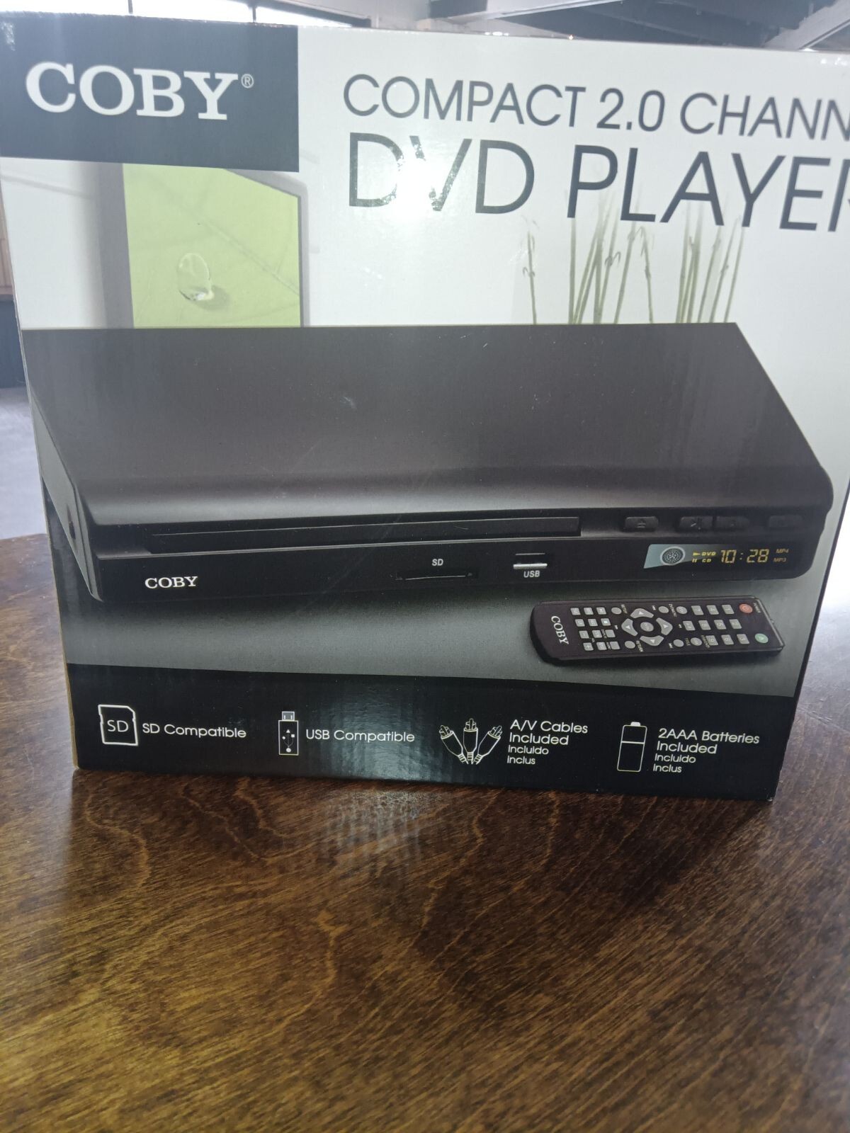 Coby Compact 2.0 Channel DVD Player with Remote NIB, Brand New!!! | eBay